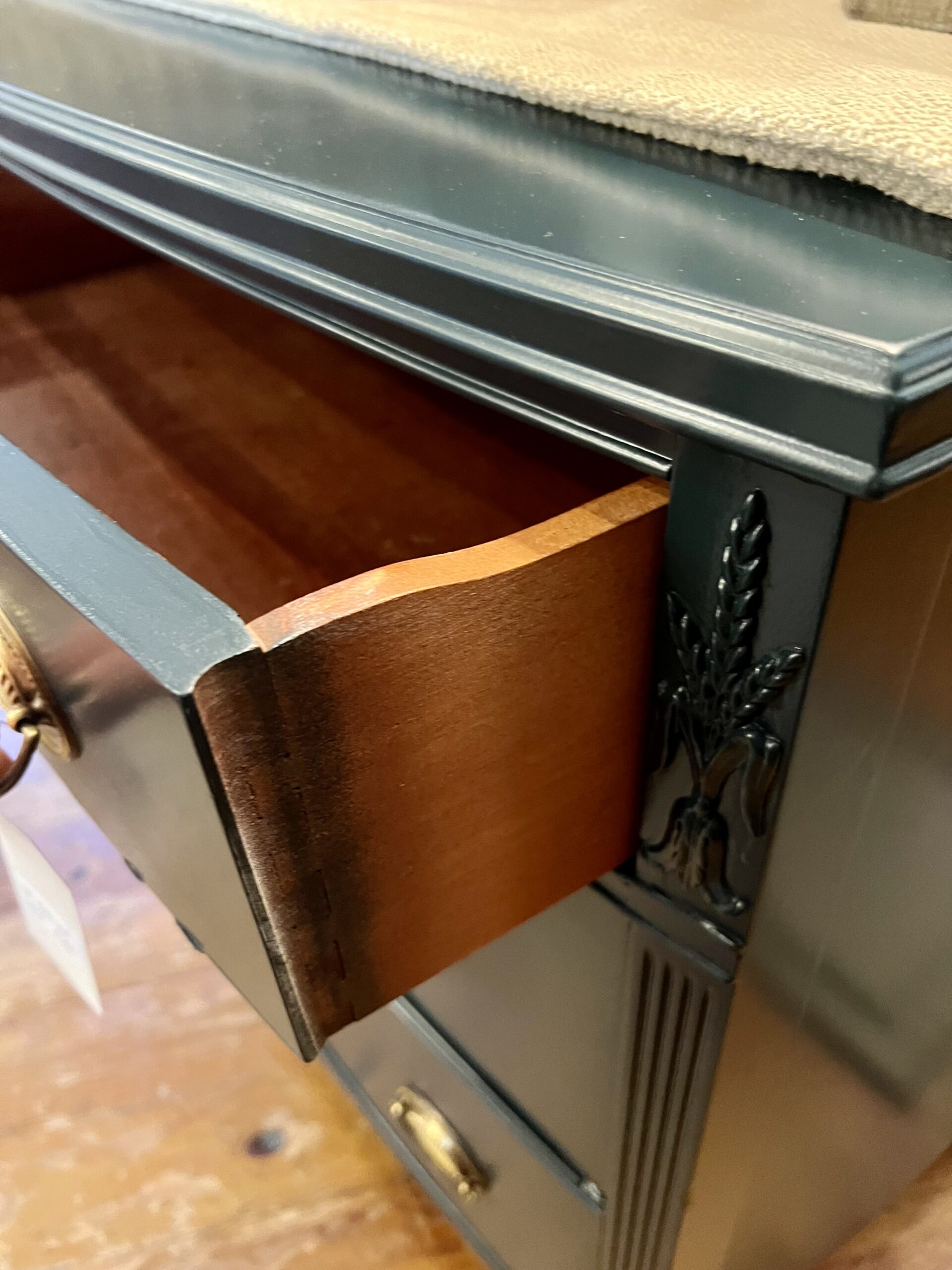 Dark Teal Dresser - Grit & Ash I Designs